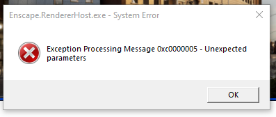 Enscape Renderer Error ( Revit & Sketchup ) – Queens University of Charlotte