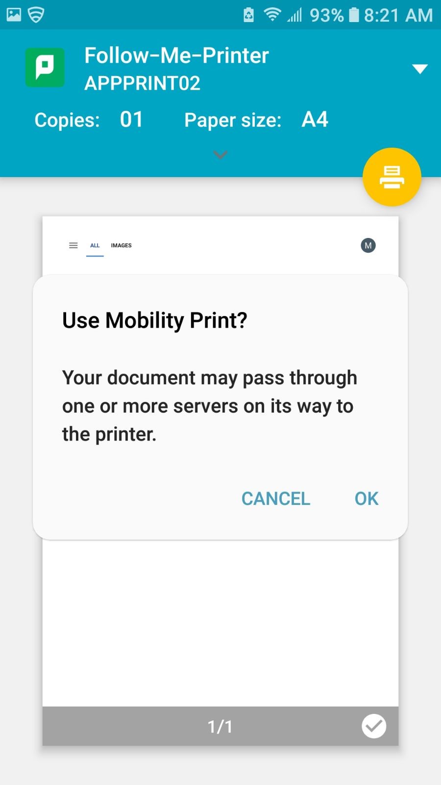 Install Follow me Print for Android with MobilityPrint – Queens ...